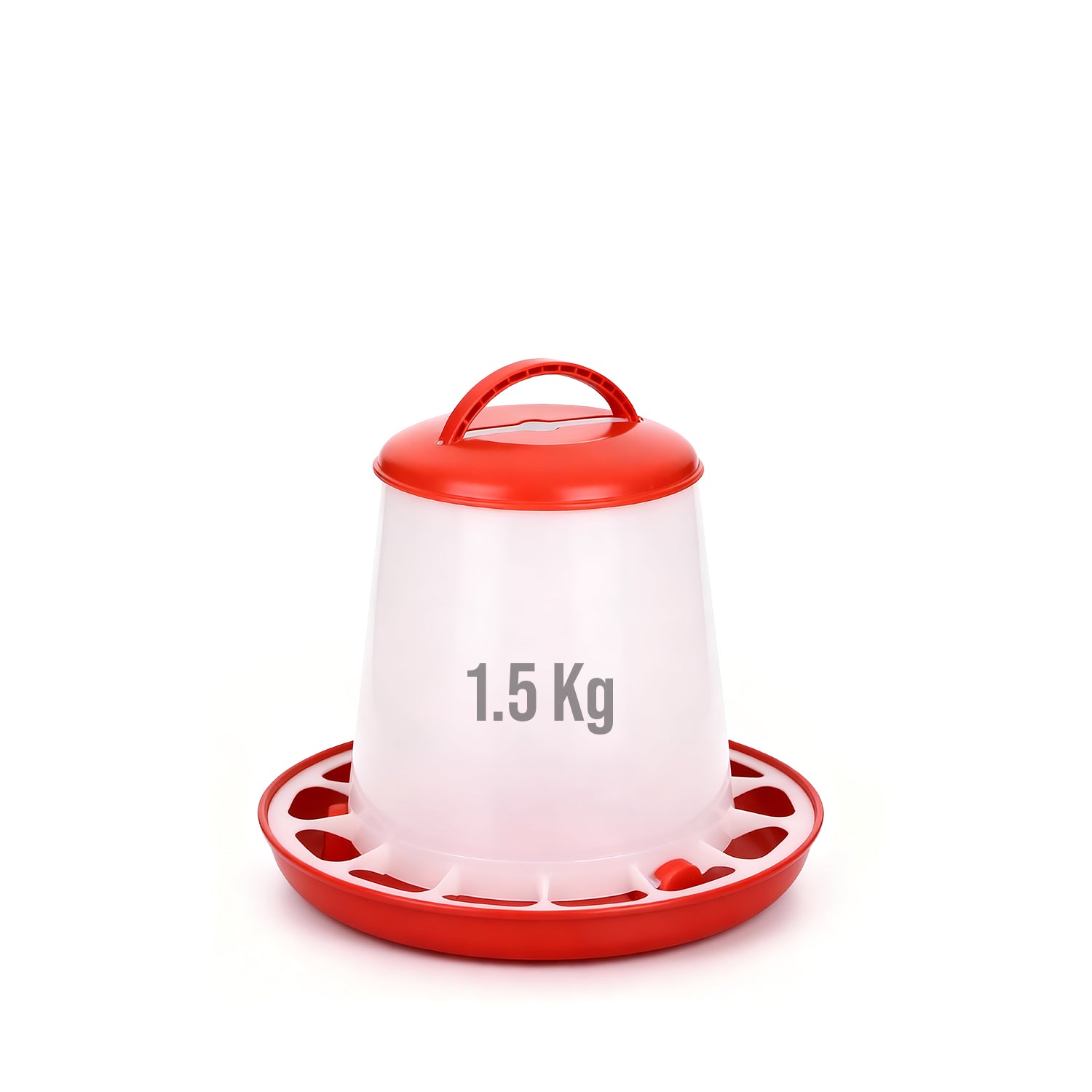Hranitoare pasari Rosu-Alb 1.5kg – Tehno MS - Romania